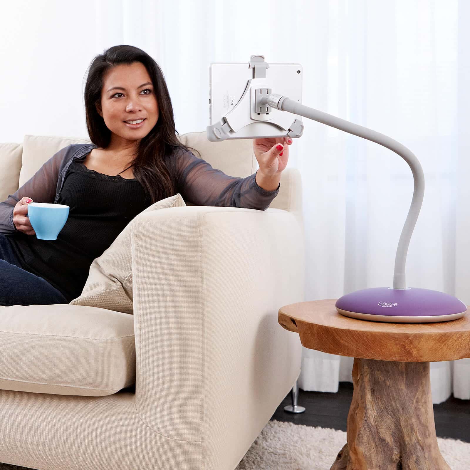 GOOS-E Tablet-Halterung Sofa - Bequem sitzen mit iPad oder Tablet