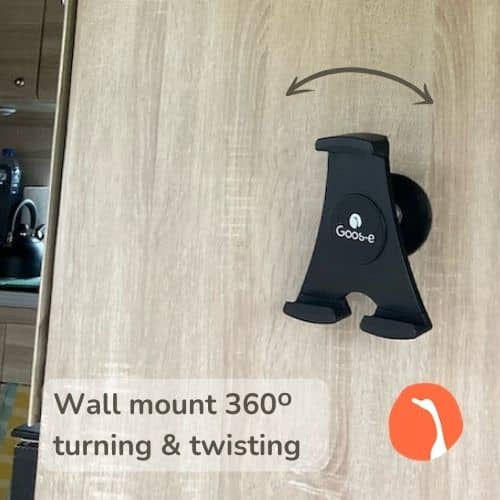 Tablet holder for mobile home, camper & caravan | GOOS-E®.